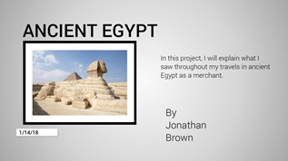 Ancient Egypt Project at emaze Presentation