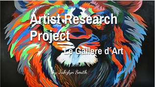 Artist Research Project at emaze Presentation