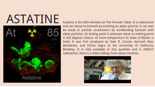 Astatine Project at emaze Presentation