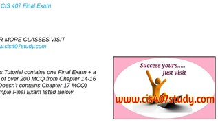 CIS 407 STUDY Teaching Effectively cis407study.com at emaze Presentation