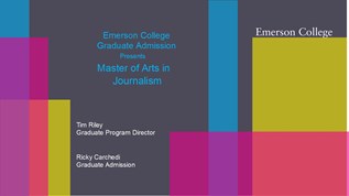 Journalism Webinar at emaze Presentation