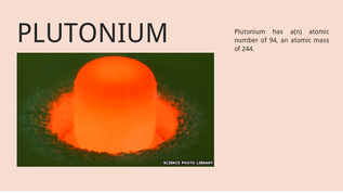 Plutonium project at emaze Presentation