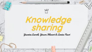 Knowledge sharing at emaze Presentation