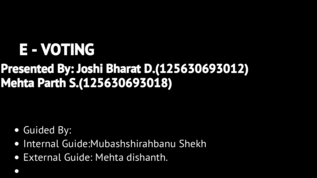 E - Voting.pptx at emaze Presentation