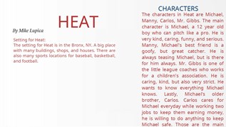 Mike Lupica: Heat outside reading at emaze Presentation