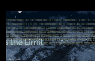 Limitless Night at emaze Presentation