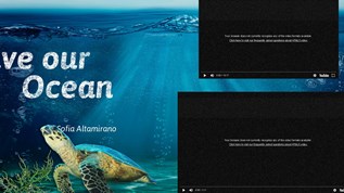 Save our Ocean at emaze Presentation