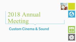 2018 Annual Meeting at emaze Presentation