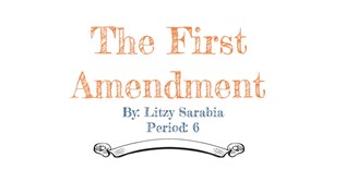 The First Amendment at emaze Presentation