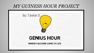 Genius Hour Project at emaze Presentation
