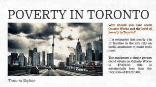 Poverty Reduction Toronto at emaze Presentation