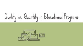 Quality vs. quantity at emaze Presentation