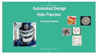 Automated design hole puncher at emaze Presentation
