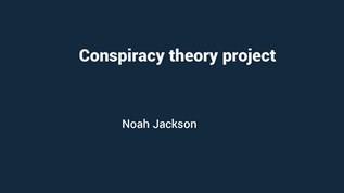 Conspiracy theory project at emaze Presentation