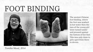 Foot Binding at emaze Presentation