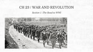 Ch 23 Road to WWI.pptx at emaze Presentation