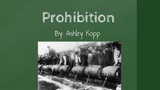 Prohibition - Chapter 8 Project at emaze Presentation