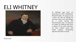Eli Whitney at emaze Presentation