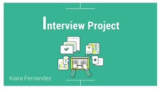 Interview project kf at emaze Presentation