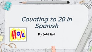 Counting to 20 in Spanish at emaze Presentation