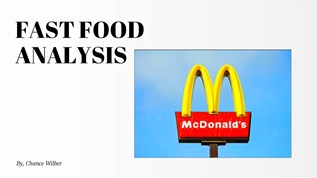 Fast Food Analysis at emaze Presentation