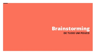 Brainstorm at emaze Presentation