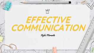 Effective Communication at emaze Presentation