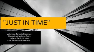 JUST IN TIME at emaze Presentation
