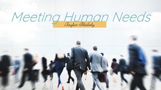 Meeting humans needs at emaze Presentation