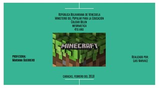 minecraft at emaze Presentation