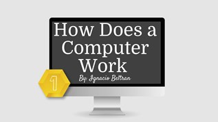 How does a computer work at emaze Presentation