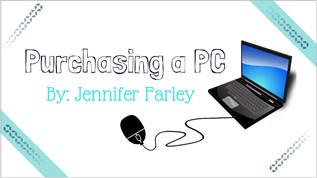 Purchasing a PC Project at emaze Presentation