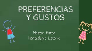 Preferencias y Gustos at emaze Presentation