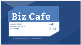 Biz Cafe at emaze Presentation