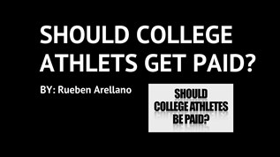 Should College Athletes Get Paid at emaze Presentation