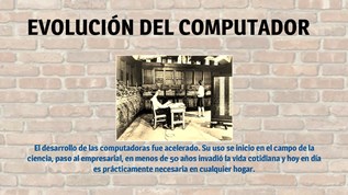 Evolución de la computadora at emaze Presentation