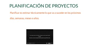 PLANIFICACIÓN DE PROYECTOS at emaze Presentation