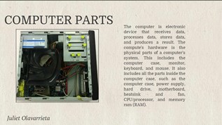 computer parts at emaze Presentation