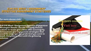 ELM 510 Education on your termssnaptutorial.com at emaze Presentation