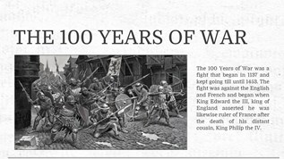 The 100 Years of War at emaze Presentation