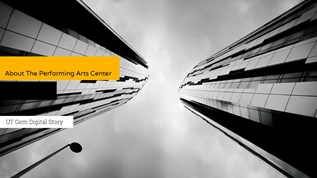 Performing Arts Center Presentation at emaze Presentation