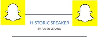 SNAPCHAT at emaze Presentation