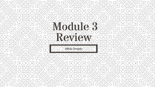 Module 3 Review at emaze Presentation