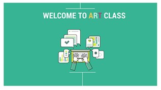 WELCOME TO ART CLASS at emaze Presentation