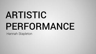 Artistic performance at emaze Presentation