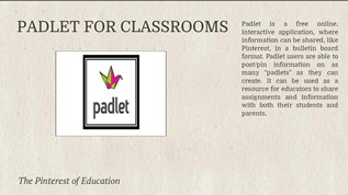 Padlet for classrooms at emaze Presentation