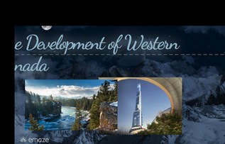 The Development of Western Canada at emaze Presentation
