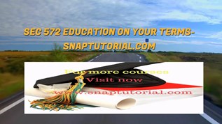 SEC 572 Education on your terms-snaptutorial.com at emaze Presentation