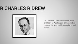Dr Charles R. Drew at emaze Presentation
