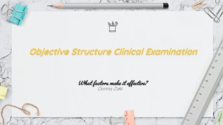 Objective Structure Clinical Examination at emaze Presentation